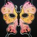Embroidered Full Face Butterfly Mask, Halloween Mask, Masquarade Mask ...