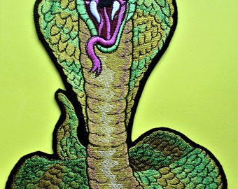 Large Cobra Patch - Etsy