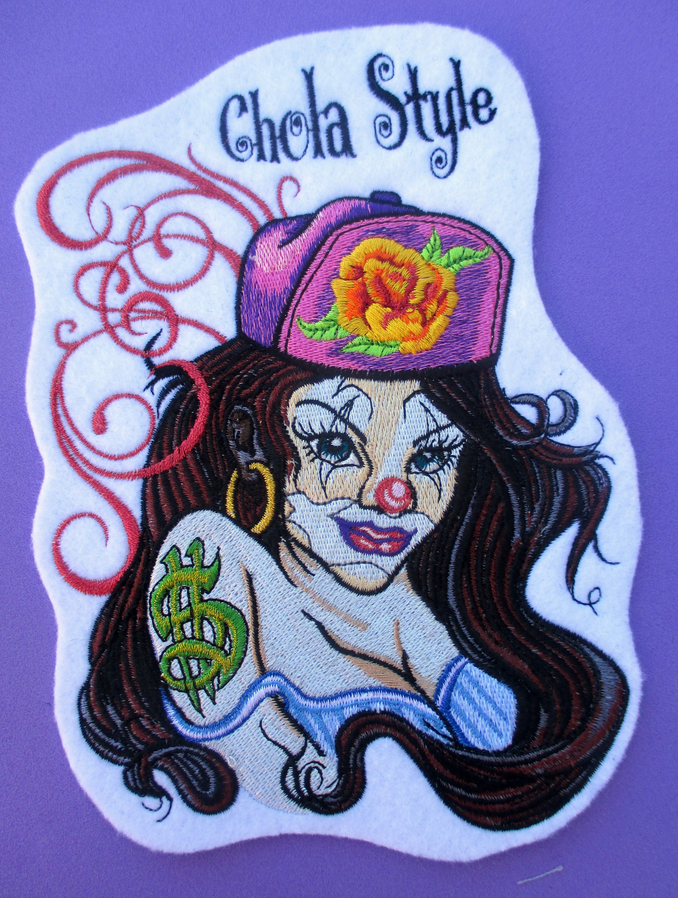 Chola Clown Makeup