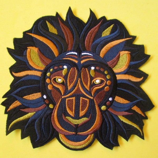 Lion Patch - Etsy