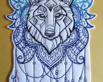 Wolf Fey Creature, Patch Custom Made F40 - Etsy