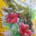 JUMBO Embroidered Iguana Applique Patch, Iron on or Sew On, Beach House ...