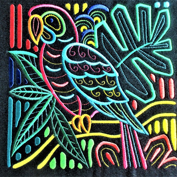 Mola Applique - Etsy