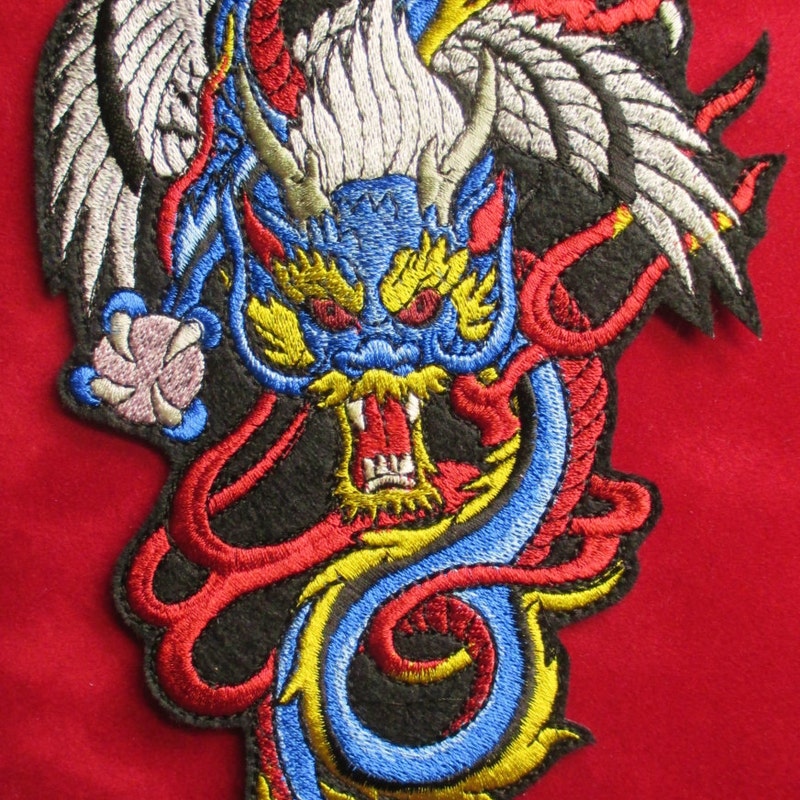 Clothing Patches Dragon - Etsy