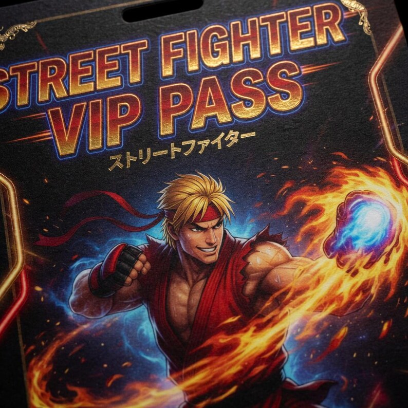Fighter VIP Pass Invitation, Editable Birthday Ticket (digital Download ...