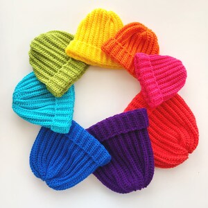 Crochet Pattern - Spring Beanie - 8 Sizes, Perfect for Mommy and Me ...
