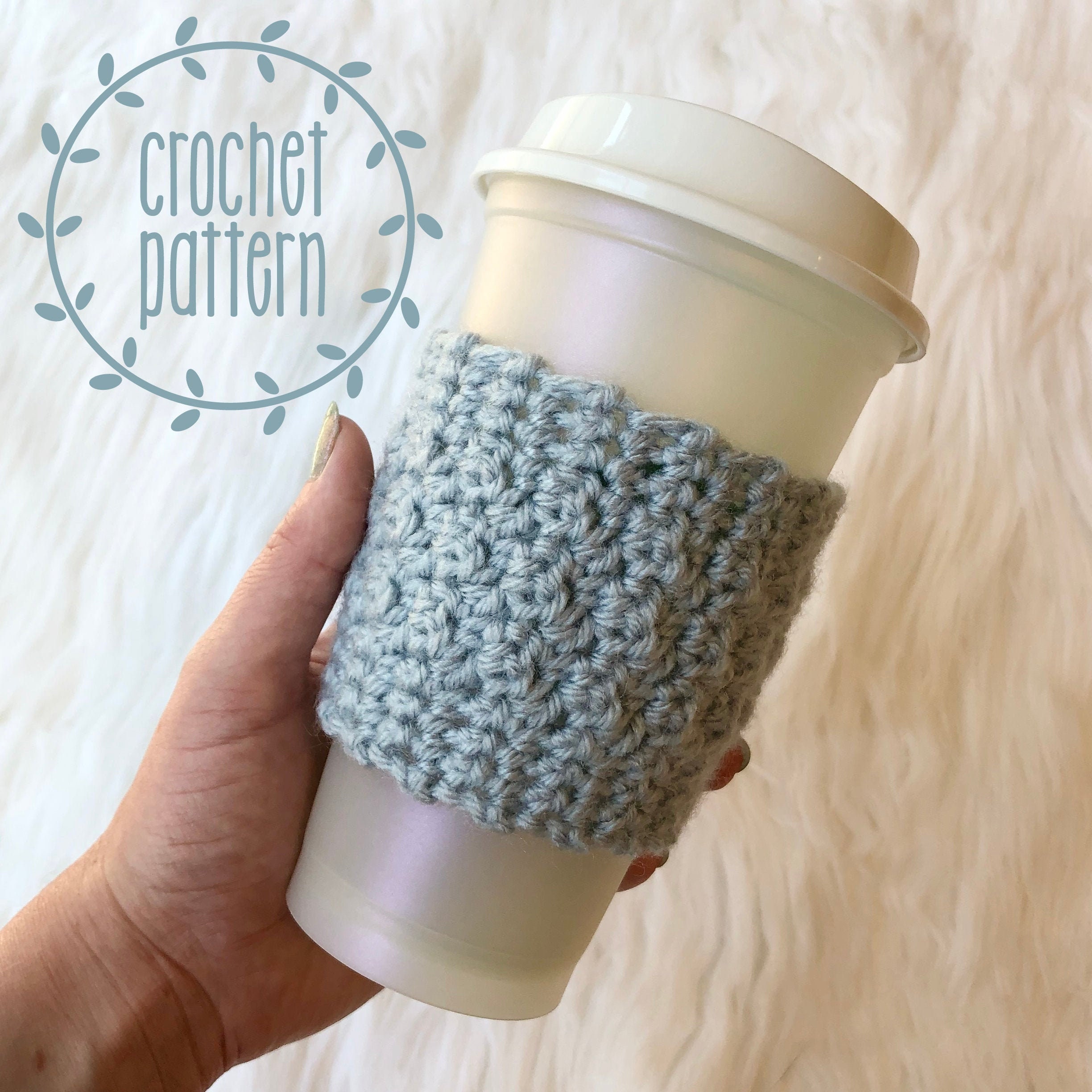 Free Crochet Coffee Sleeve Pattern