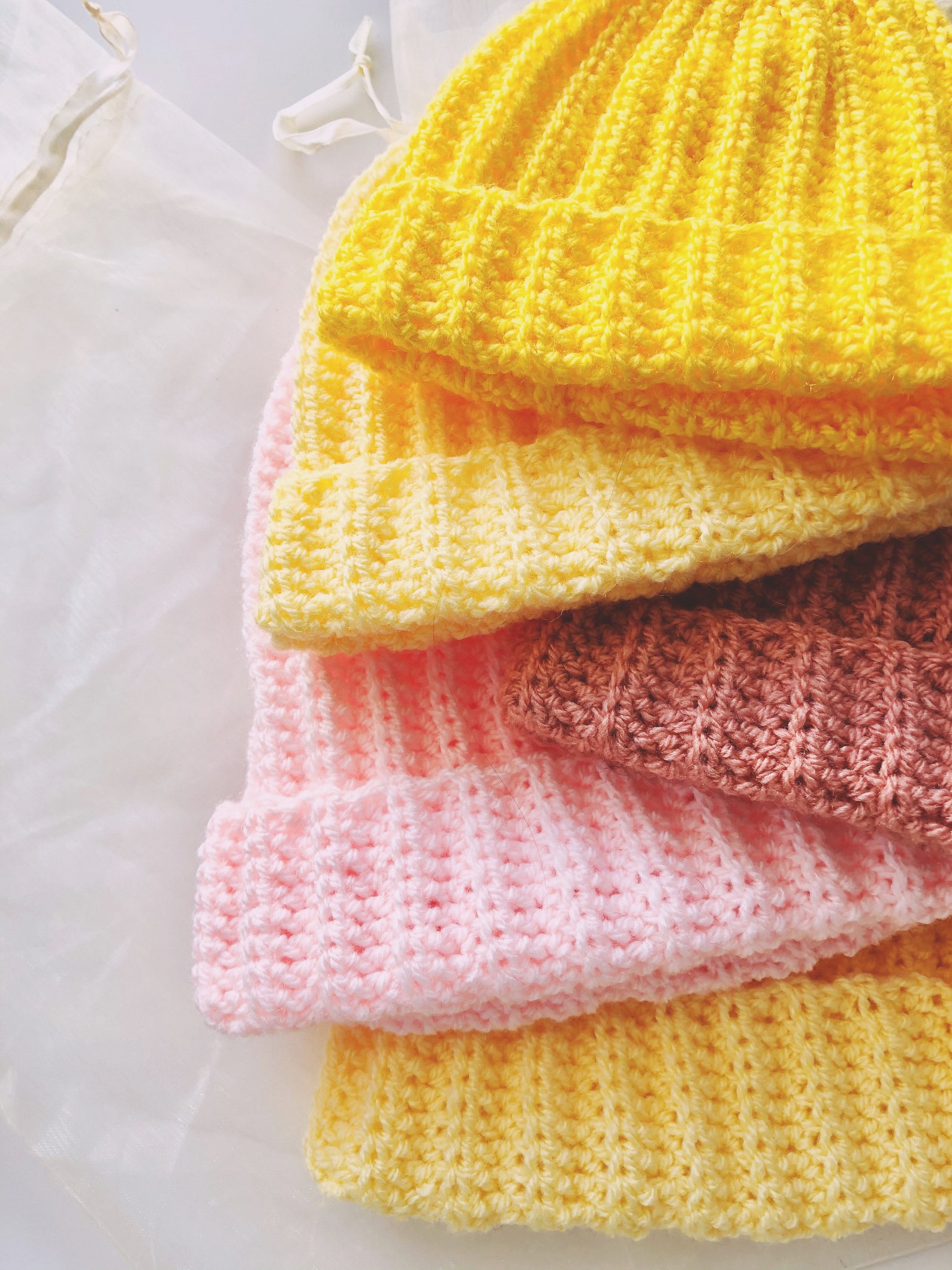 Crochet Pattern Spring Beanie 8 Sizes Perfect for Mommy - Etsy