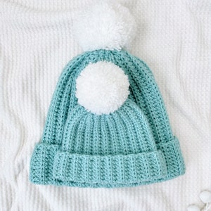 Crochet Pattern - Spring Beanie - 8 Sizes, Perfect for Mommy and Me ...