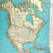 1939 North America Atlas Map - Etsy
