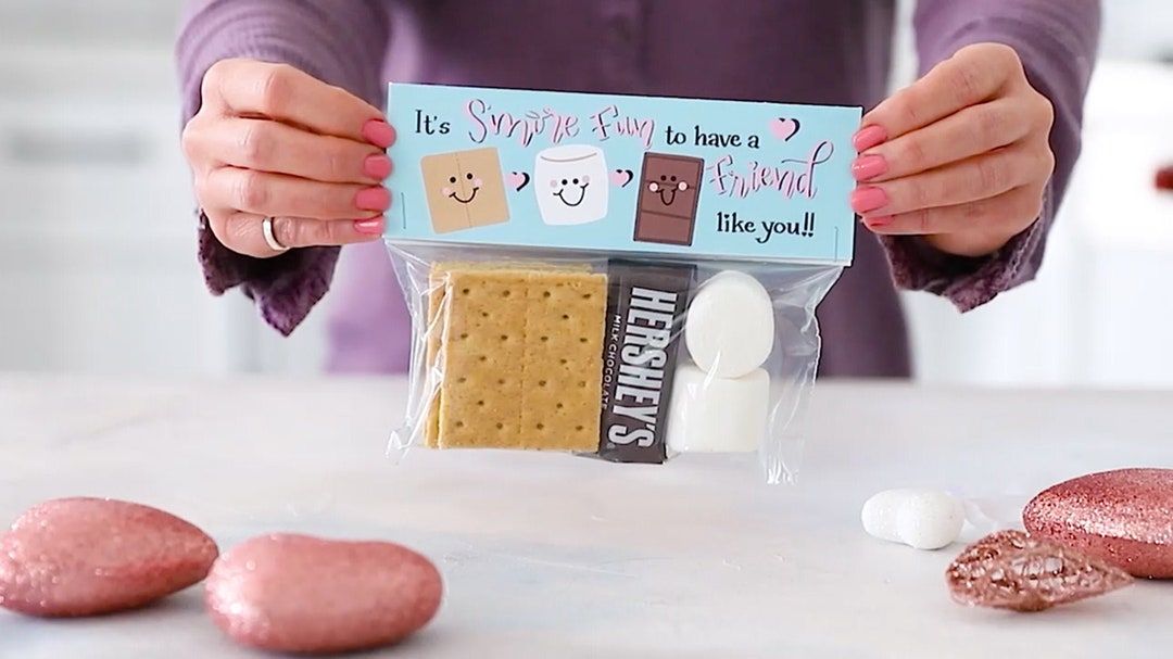 It's S'more Fun to Have a Friend - Printed Bag Toppers for Snack Size ...