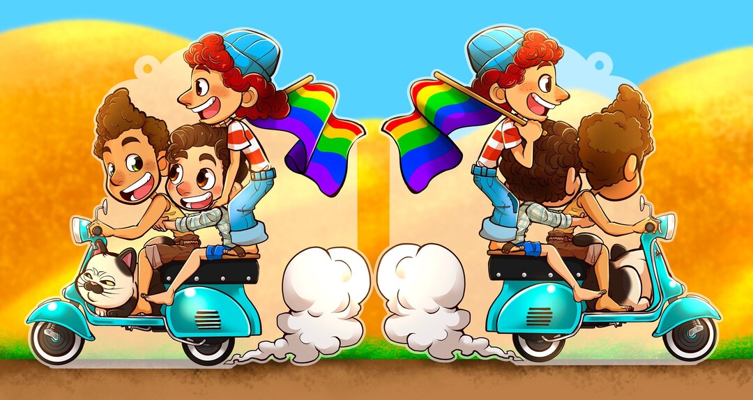 The Underdogs Luca 3” Double-sided Acrylic Charm (PRE-ORDER) - Etsy