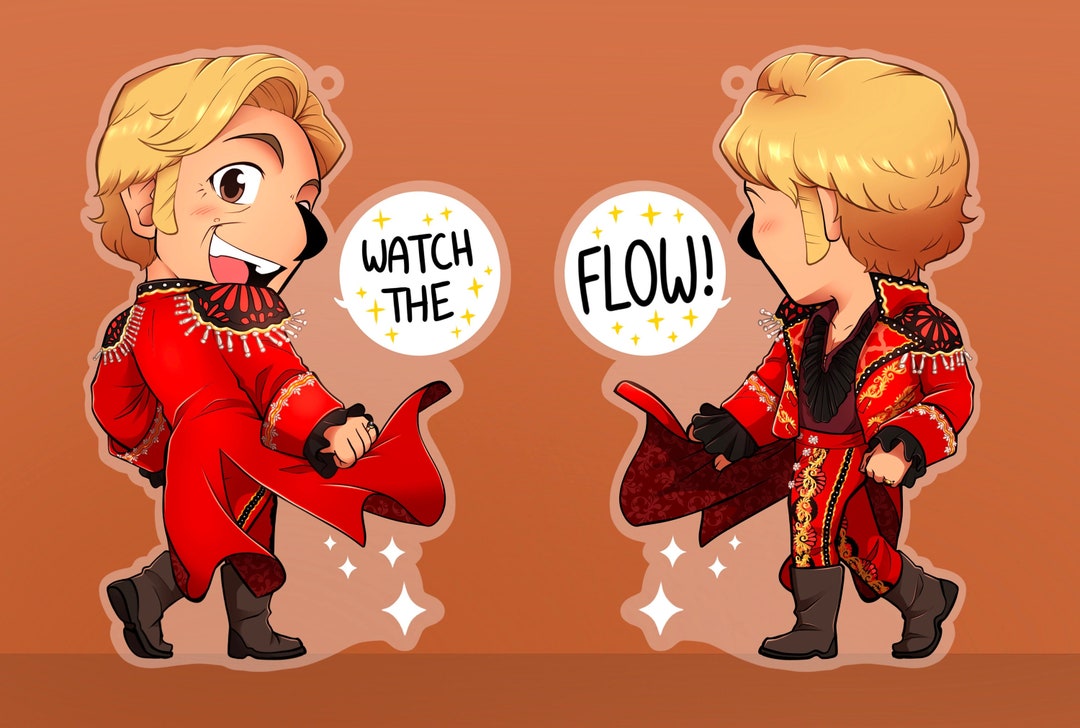 Cursed Suit 3” Double-sided Acrylic Charm - Etsy