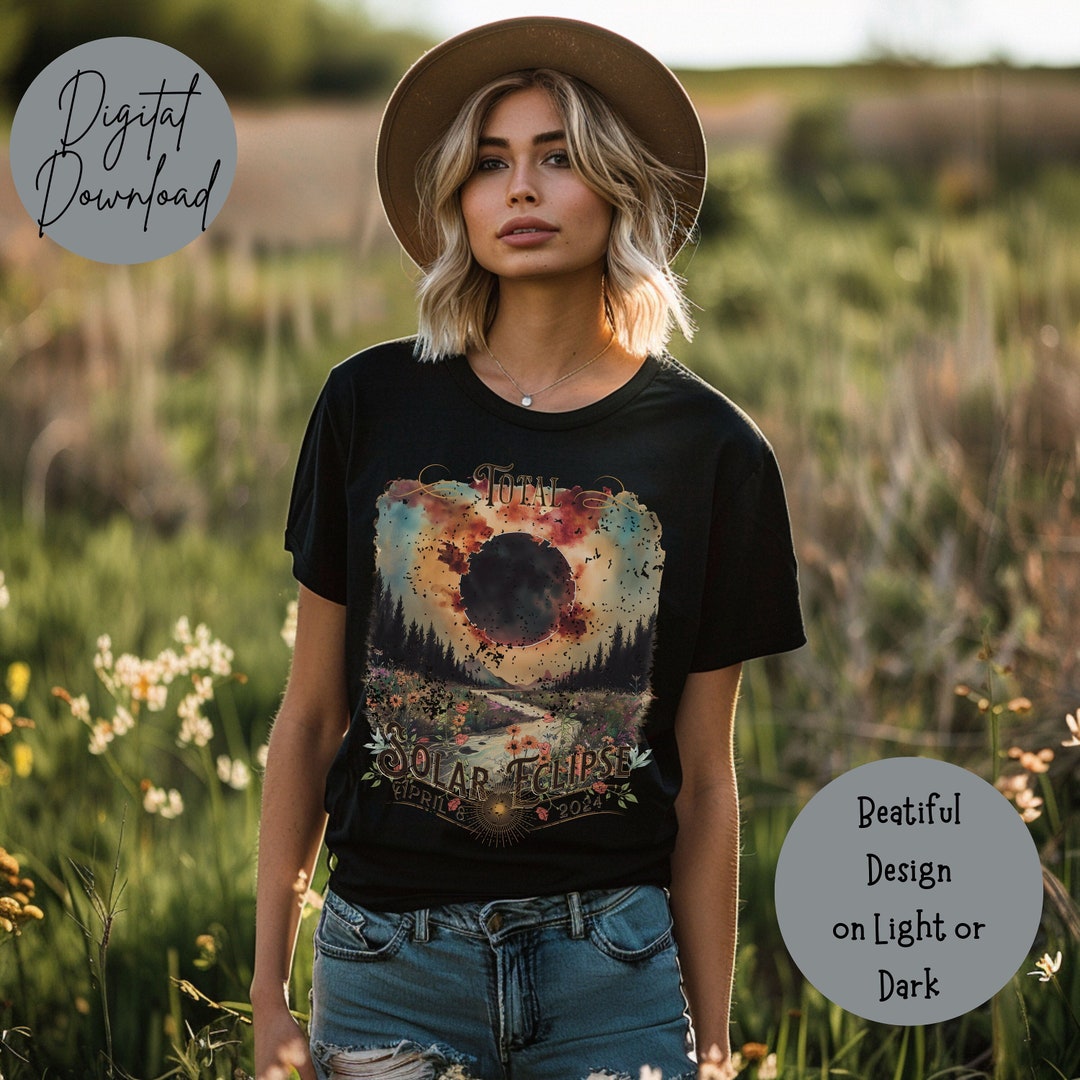Totality Eclipse 2024 Solar Eclipse, Country Style, Vintage Eclipse ...