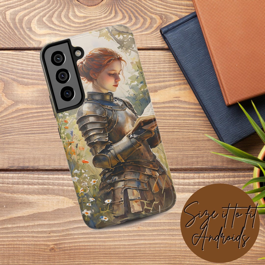 Female Knight Castle Core Fantasy Digital Art for Phone Cases ...
