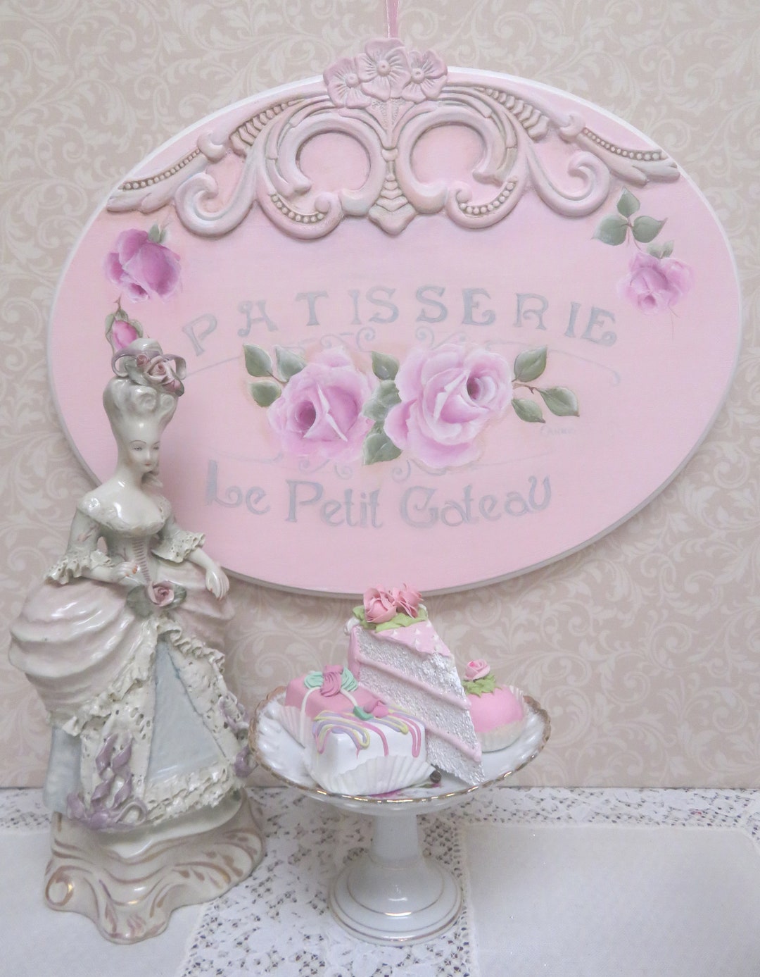 Pastry Sign, Pink Pastry Sign, Rose Sign, French Pastry Sign - Etsy