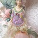 Victorian Angel Wreath, Angel Wreath, Pink Angel Wreath, Pink Wreath - Etsy
