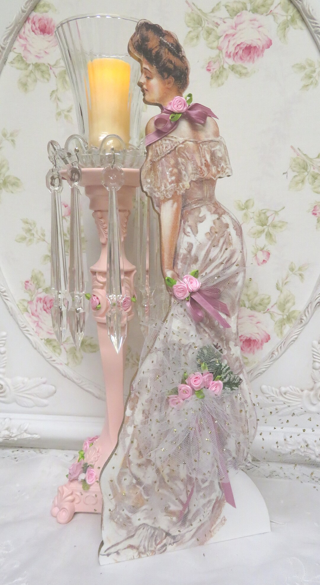 Lady With Music, Lady in Gown, Eloquent Lady, Stand up Lady, Gibson ...