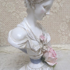 Statue, Lady Statue, Statue With Roses, Rose Statue - Etsy