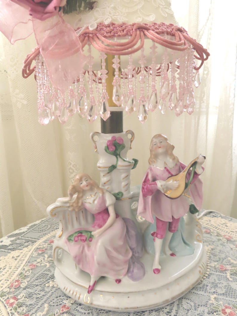 Musical Coupe Lamp, Rose Lamp, Serenade Lamp Rose Lamp Shade - Etsy