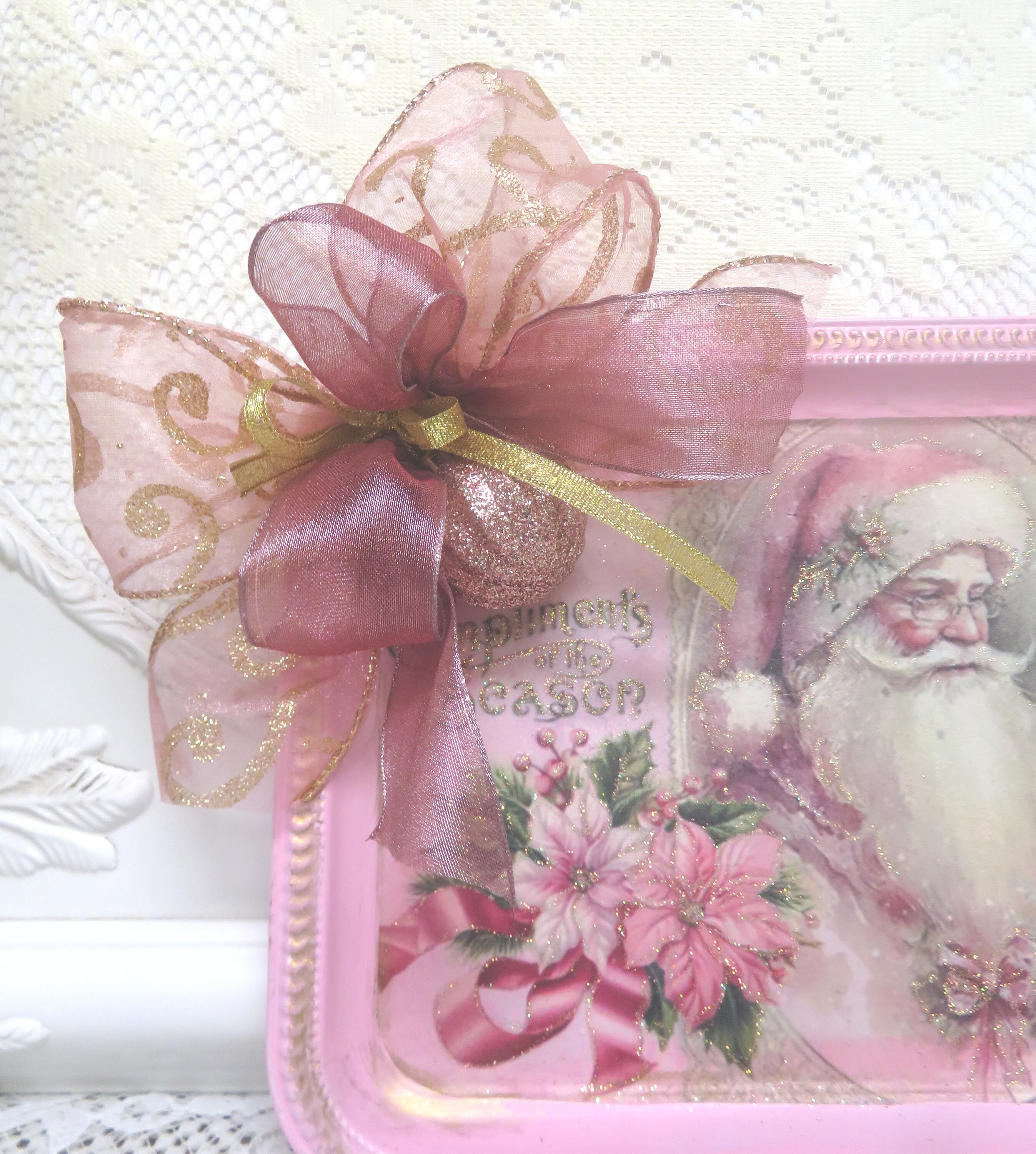 Pink Santa Theme Setter 4, Lovely Pink Santa Theme Setter, Pink Theme ...