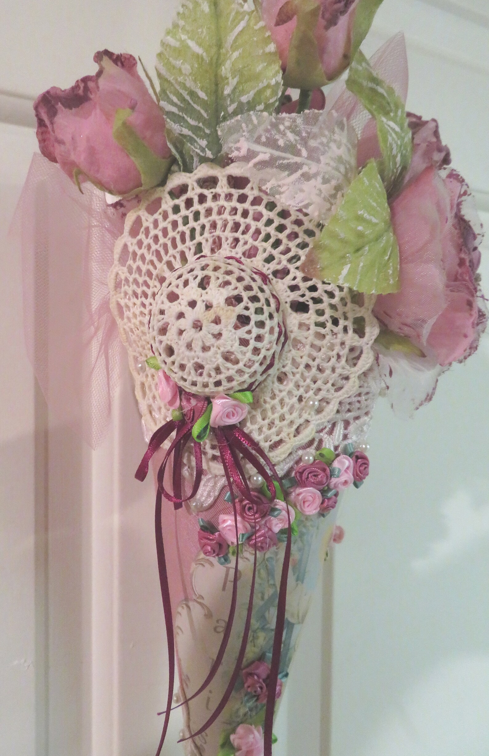 Tussie Mussie, Rose Tussie Mussie, Pink Tussie Mussie, Garden Tussie ...