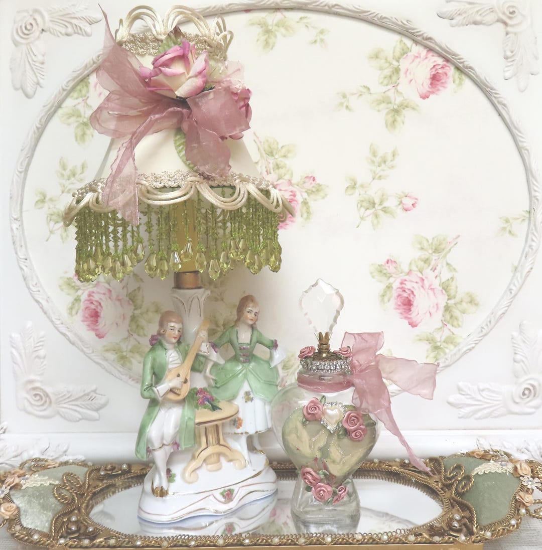 Romantic Couple Lamp, Gent With Mandolin, Musical Couple Lamp - Etsy