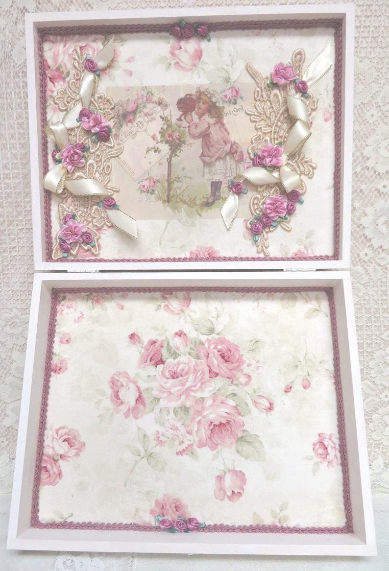 Girl Box. Storage Box, Card Box, Stationary Box, Display Box - Etsy
