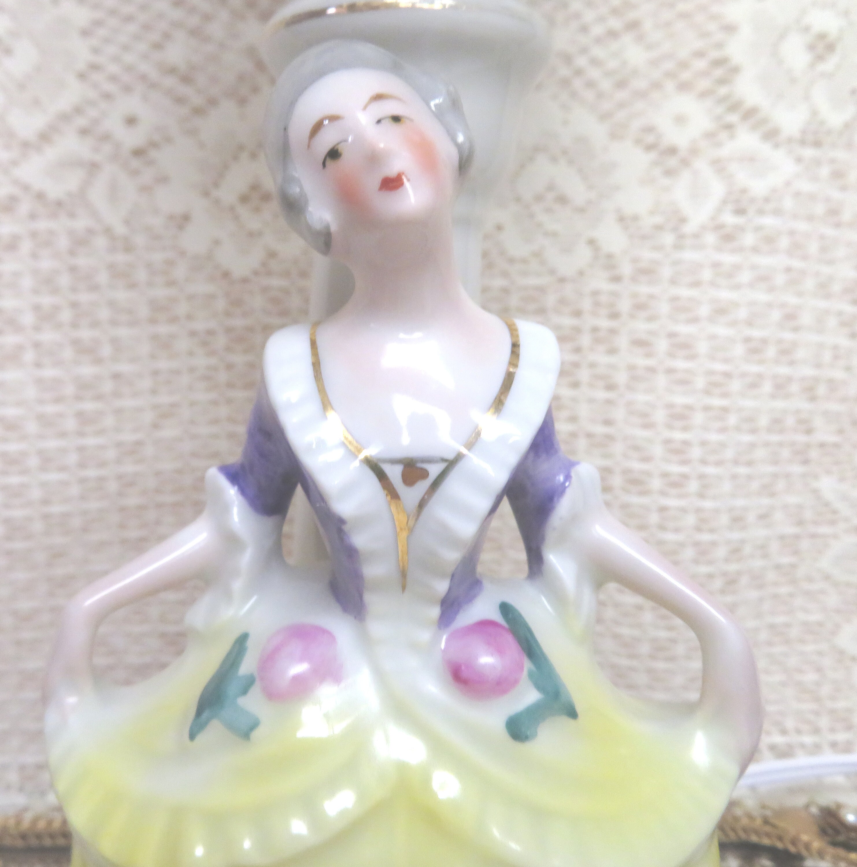 Curtsy French Lady Lamp, Lavender Lady Lamp, French Lady Lamp - Etsy