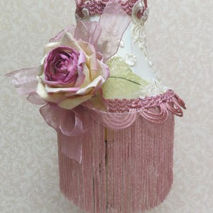 Vintage Ballet Lamp, Ballet Lamp, Ballet Lamp With Rose Shade - Etsy