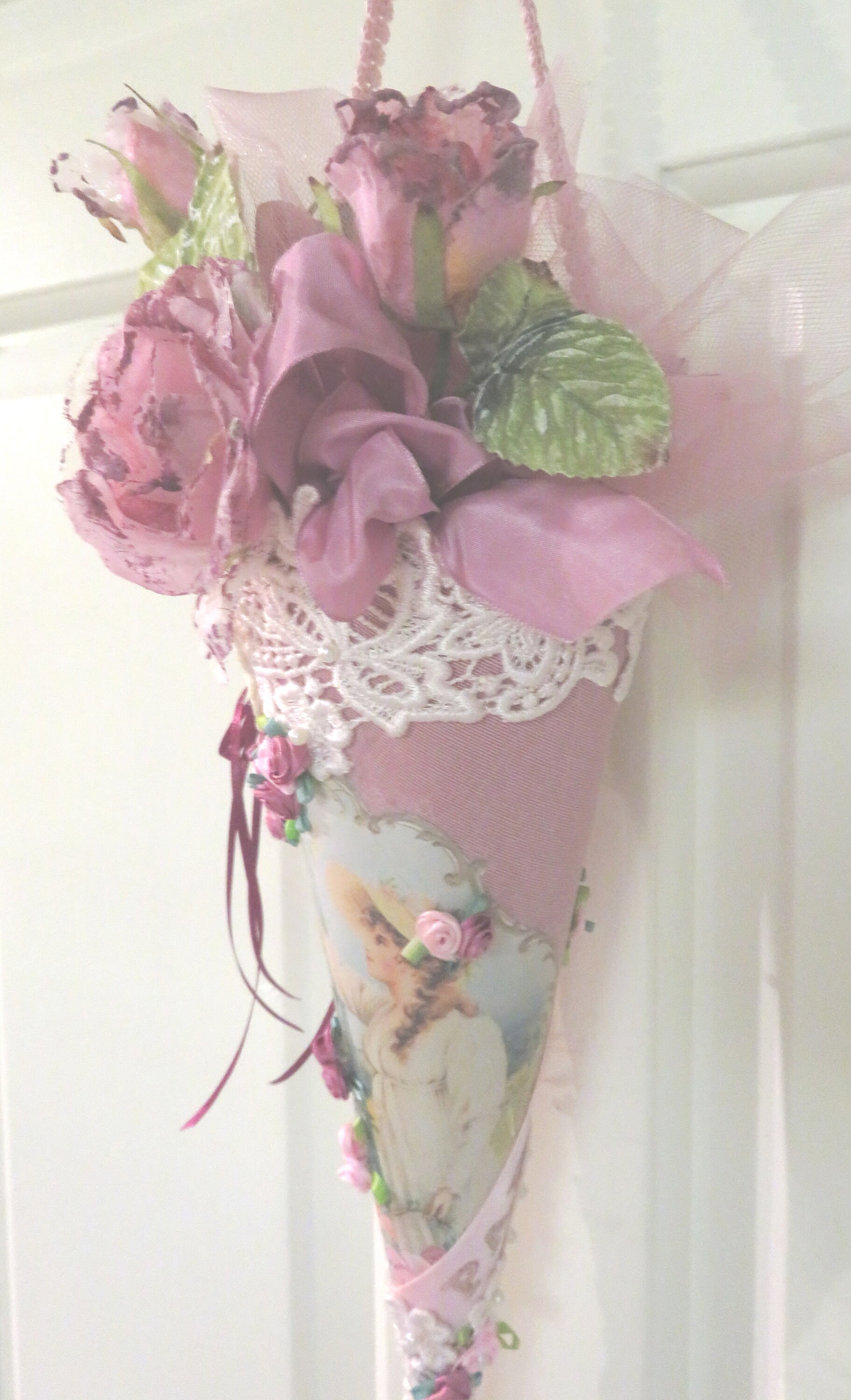 Tussie Mussie Rose Tussie Mussie Pink Tussie Mussie Garden - Etsy