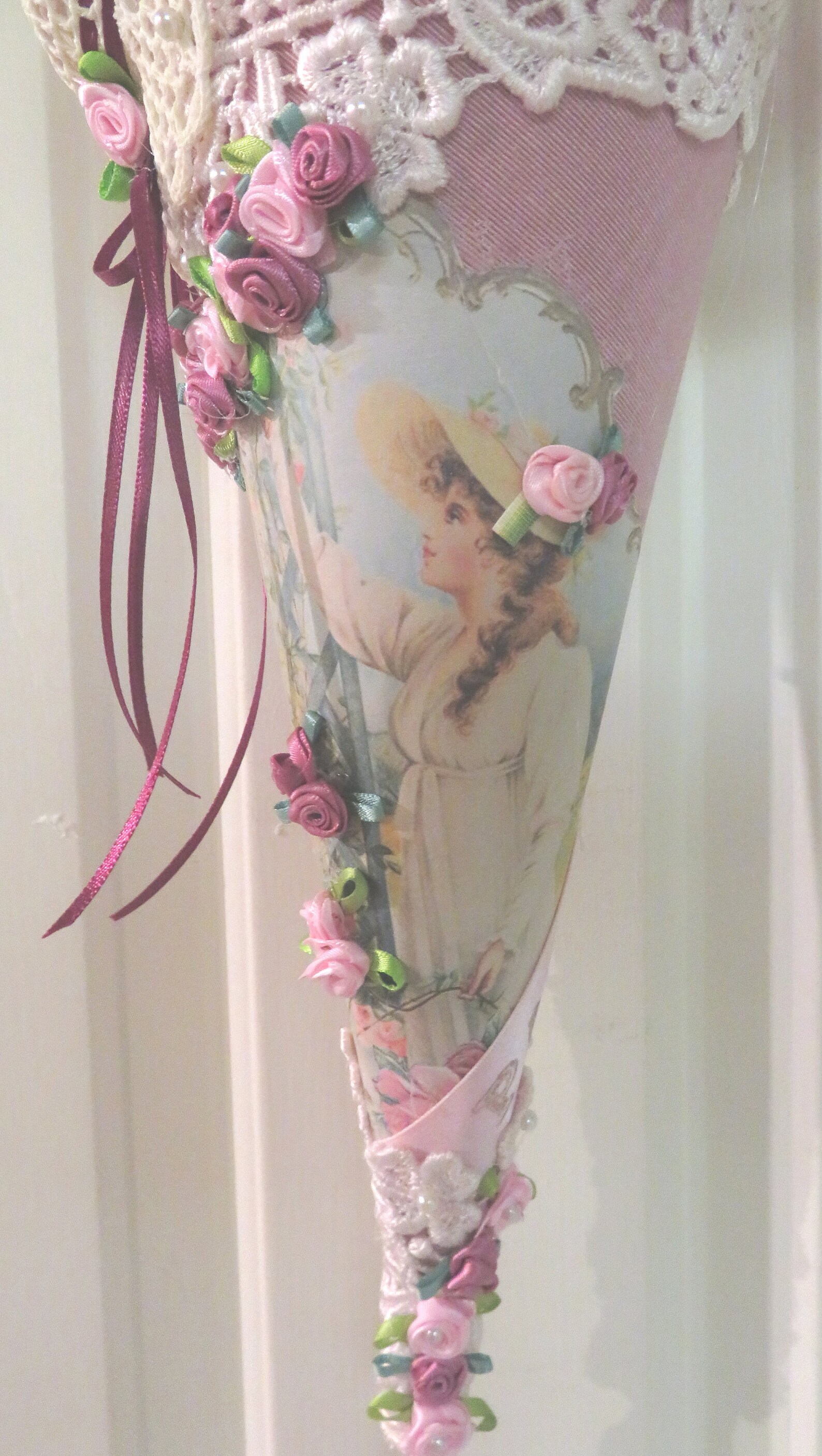 Tussie Mussie Rose Tussie Mussie Pink Tussie Mussie Garden - Etsy