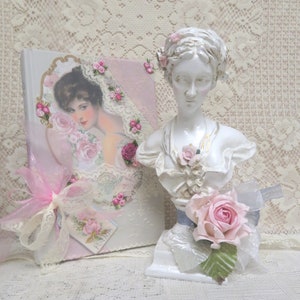 Statue, Lady Statue, Statue With Roses, Rose Statue - Etsy