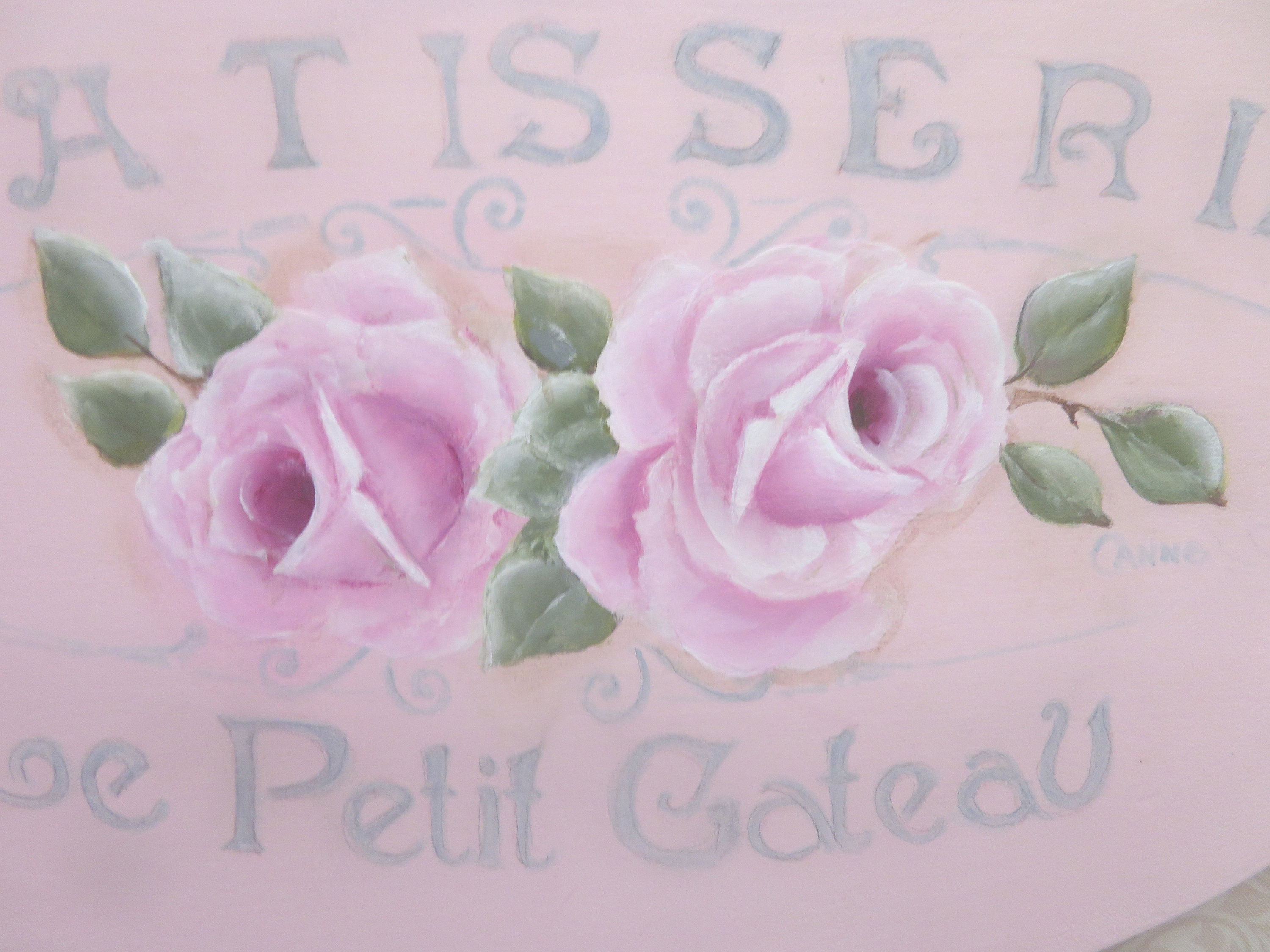 Pastry Sign, Pink Pastry Sign, Rose Sign, French Pastry Sign - Etsy