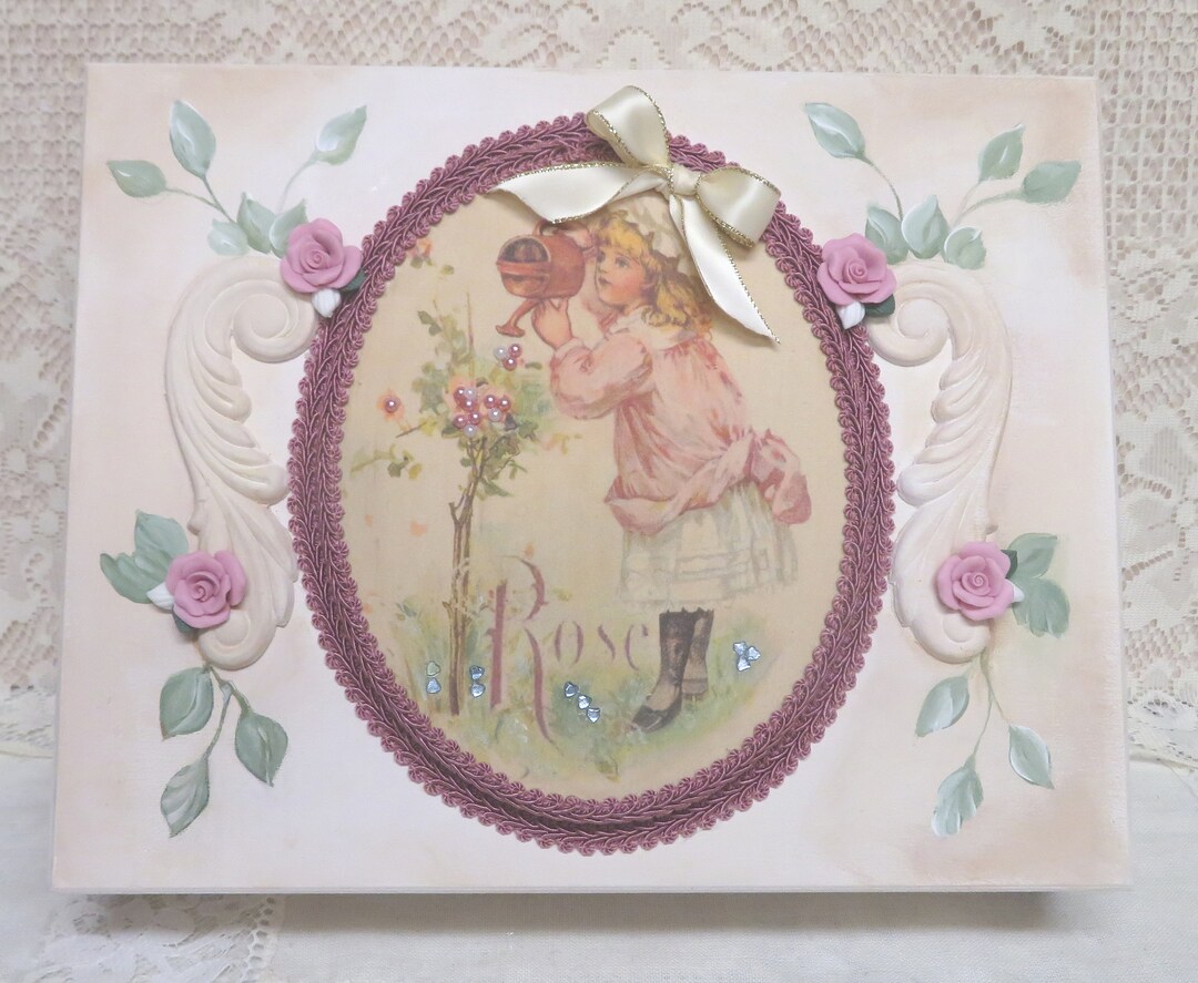 Girl Box. Storage Box, Card Box, Stationary Box, Display Box - Etsy