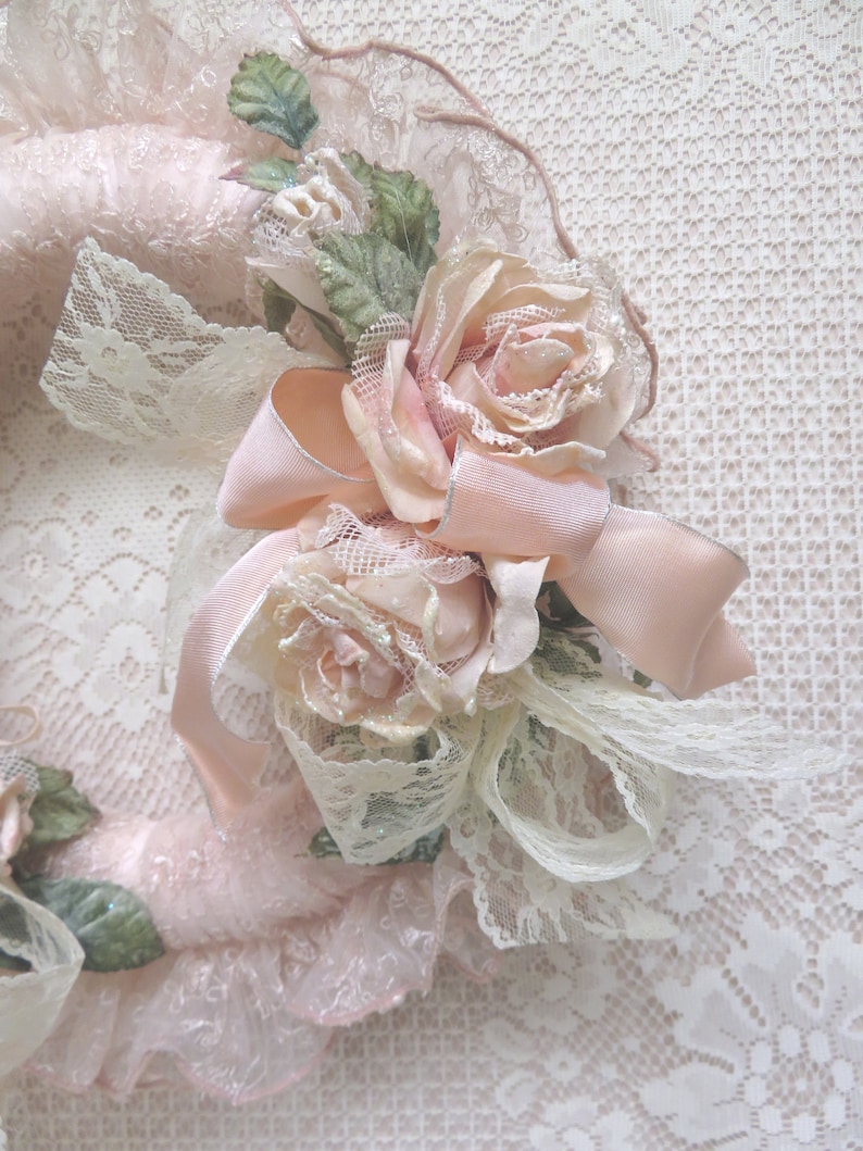 Victorian Angel Wreath Angel Wreath Pink Angel Wreath Pink - Etsy