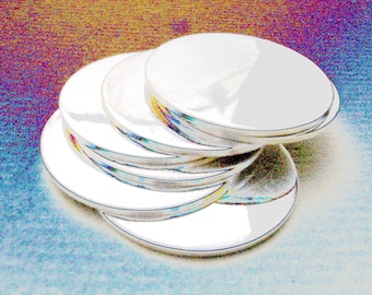 Sterling Discs ALL SIZES Sterling Silver Discs Hand Stamping - Etsy