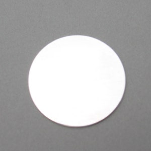 Sterling Discs ALL SIZES Sterling Silver Discs Hand Stamping Blanks ...
