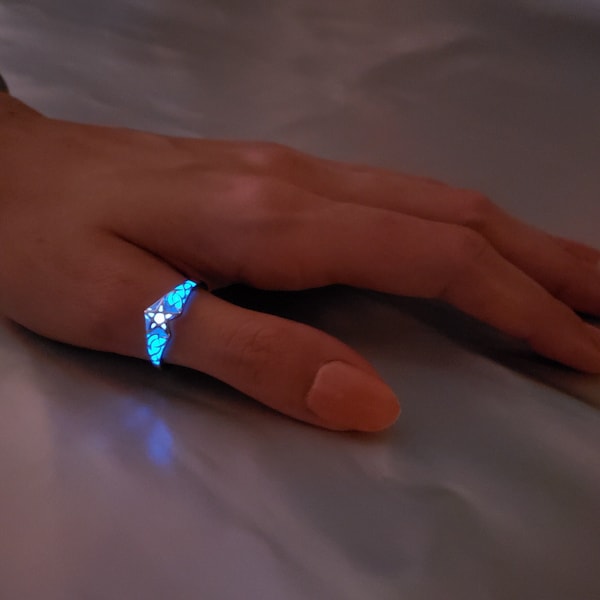 Glow in the Dark Ring - Etsy