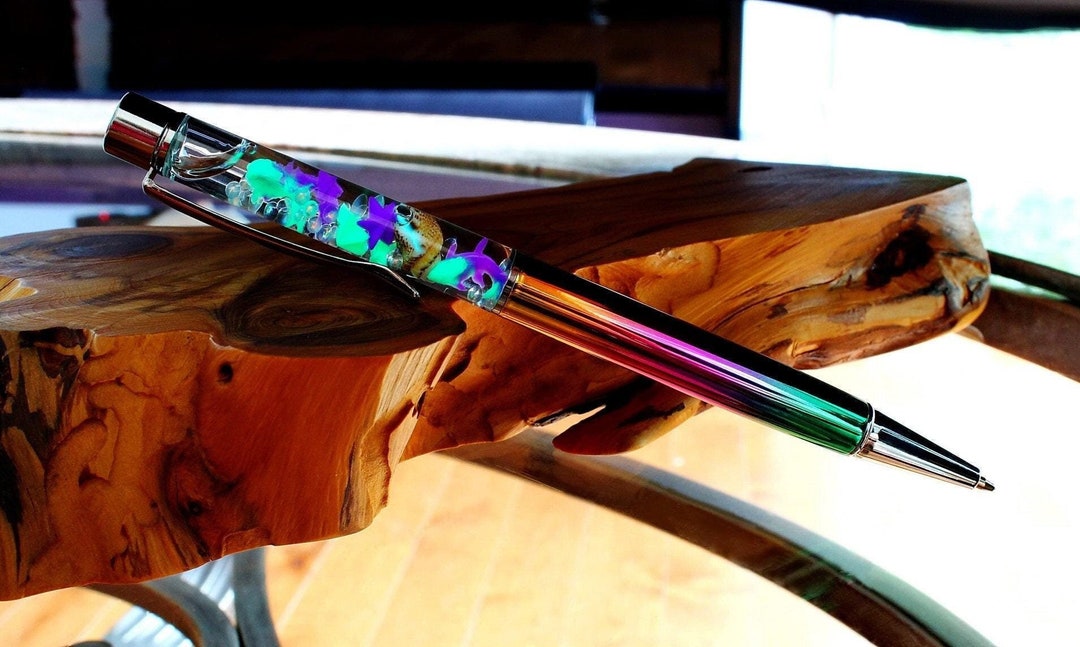 Float Pen Glow in the Dark / Floating Pen / 3D Sea Pen / Rainbow Color ...