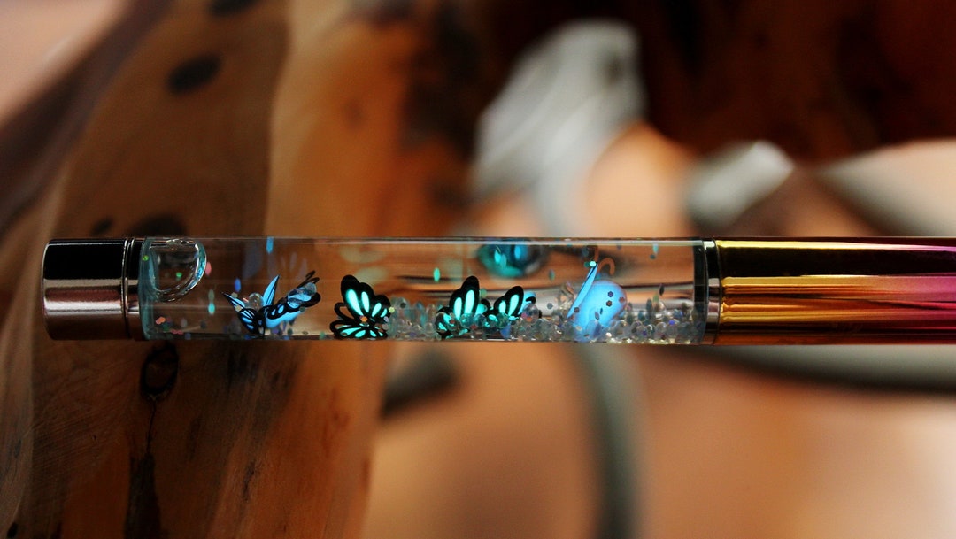 Float Pen Glow in the Dark / Floating Pen / 3D Butterflies / Rainbow ...