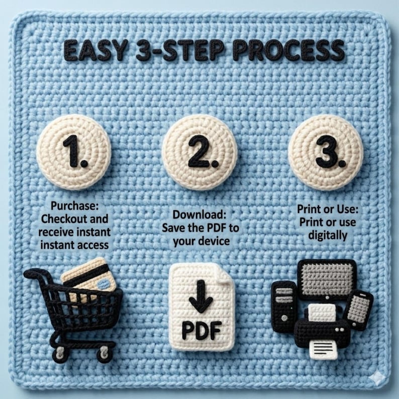 Crochet Pattern for Beginners | 9 Animal Bookmark Bundle | PDF Digital ...