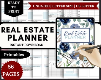ULTIMATE Real Estate Planner, Real Estate Business Planner, Real Estate ...