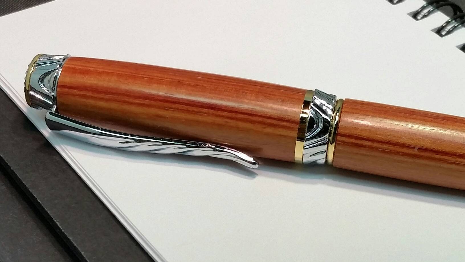 Pens Paper & Party Supplies Beautiful Handmade Figured Red Gum Ultra ...