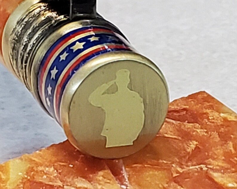 Antique Brass Single Twist Liberty Bell Pen With Copper | Etsy