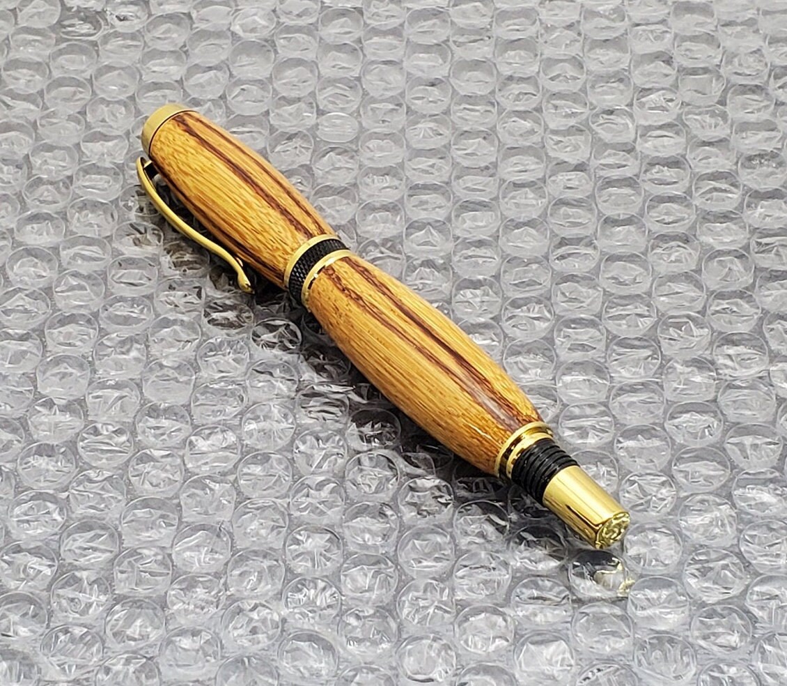 Diamond, Screw-cap, Rollerball Pen, Titanium Gold, Black Chrome ...