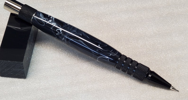 Duraclick EDC Click Pencil in Black Anodized Aluminum Handcrafted From ...