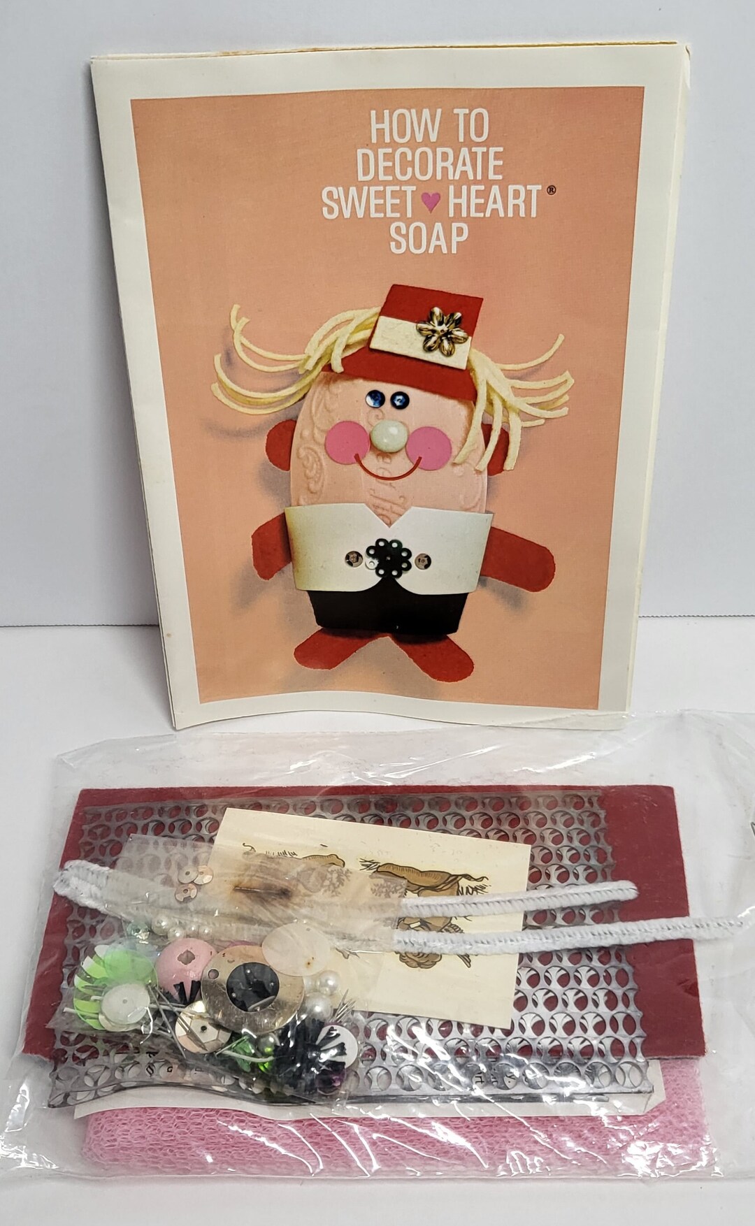 How to Decorate Sweet Heart Soap Instruction Booklet Bag of Odds and ...