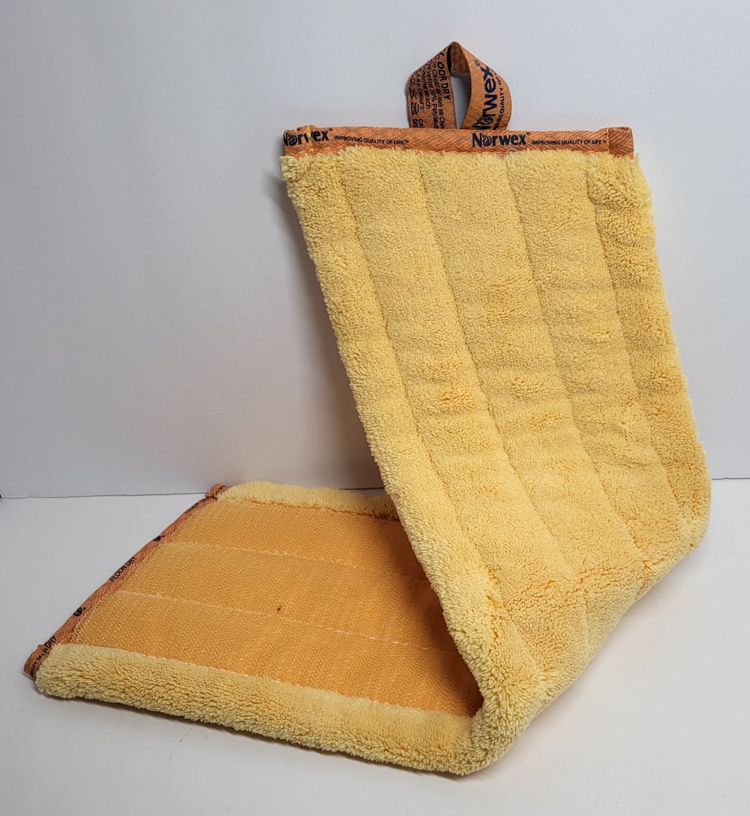 Large Norwex Floor Dry Orange Mop Pad 5 Inches X 20 Inches - Etsy