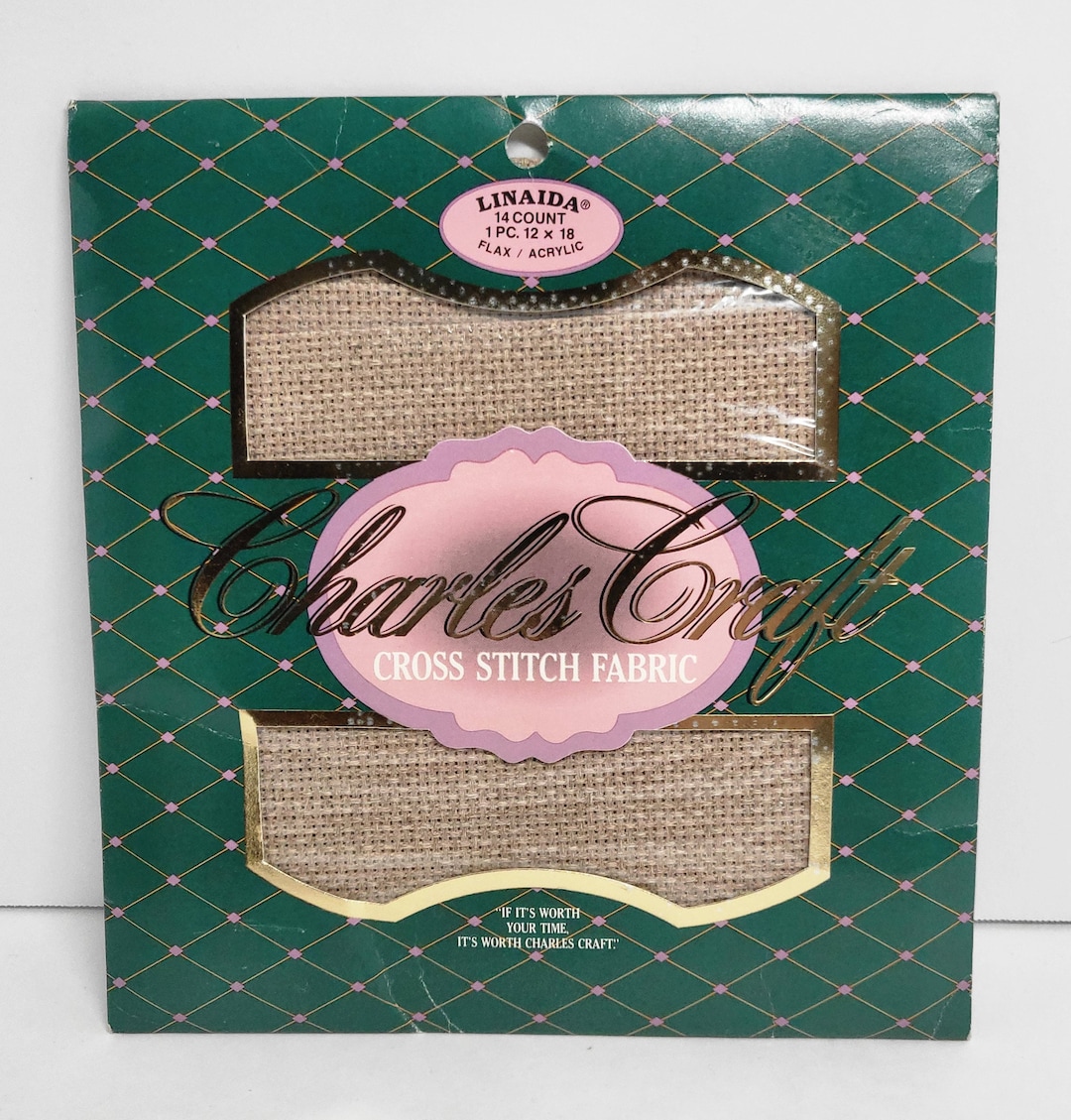 Charles Craft Cross Stitch Fabric Linaida 14 Count - Etsy